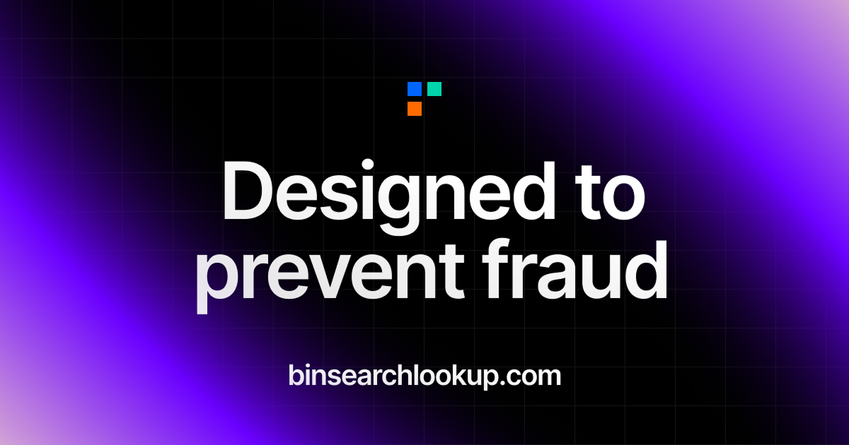 Free BIN Search Lookup - Verify Credit Card Numbers